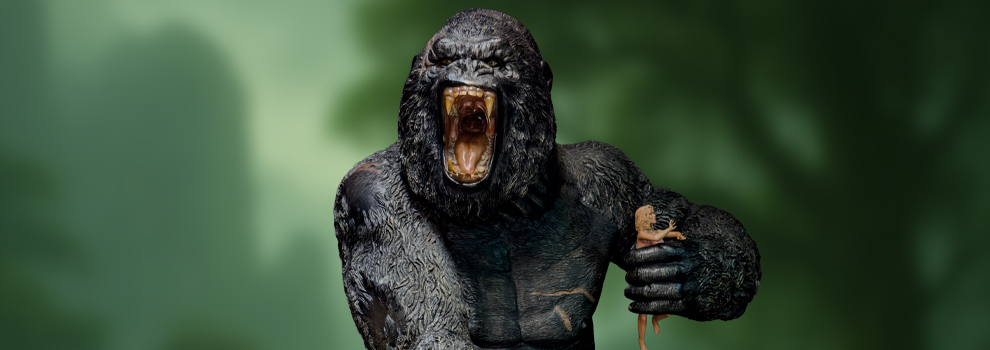Life-Size King Kong Statue – Replica from Movie & Video Game